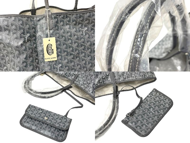 新品未使用 GOYARD ゴヤール トートバッグ SAINTLOUIS PM VERT 新品未使用 GOYARD ゴヤール トートバッグ SAINTLOUIS PM VERT