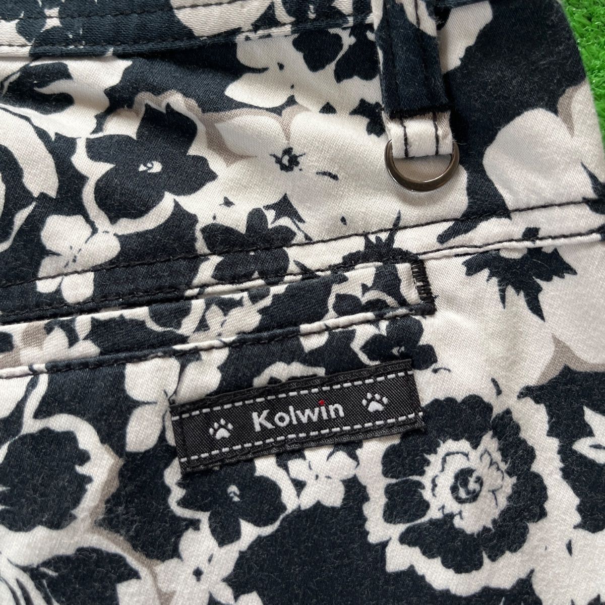 Kolwin コルウィン ロゴワッペン 花柄総柄 コットン ストレッチ ゴルフパンツ 5 - メルカリ