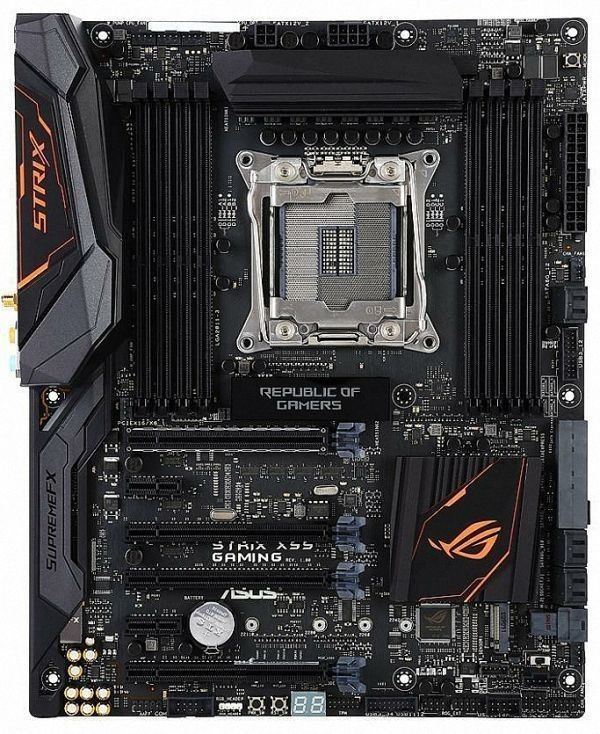 ASUS ROG STRIX X99 GAMING LGA 2011-v3 Intel X99 SATA 6Gb/s USB 3.1 ATX ...