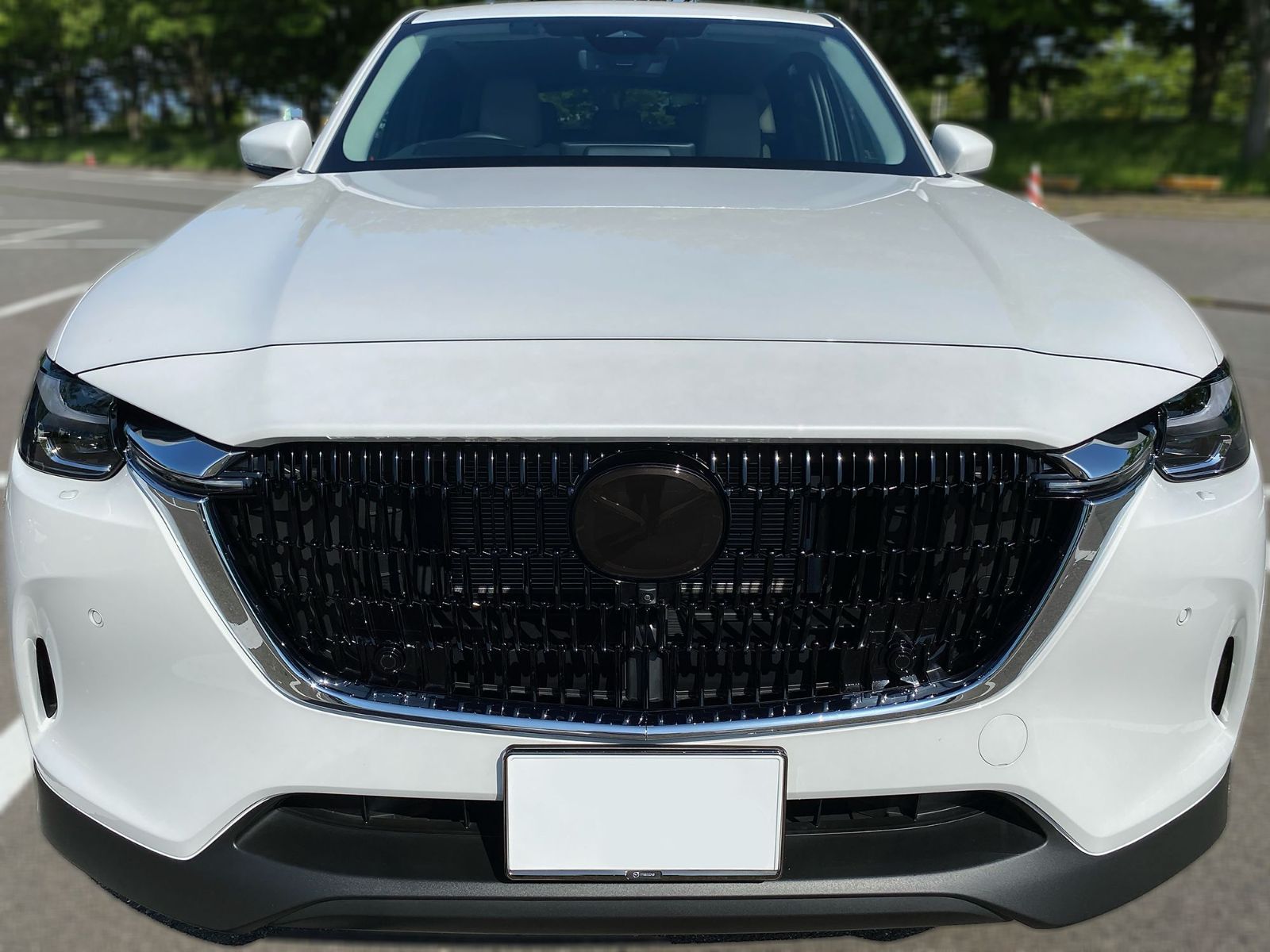 Tint+カット済み エンブレム スモークフィルム(ブラックスモーク5％) CX-60 KH3P/KH5P/KH3R3P/KH5S3P フロント用 kh cx60 - DCP STORE - メルカリ