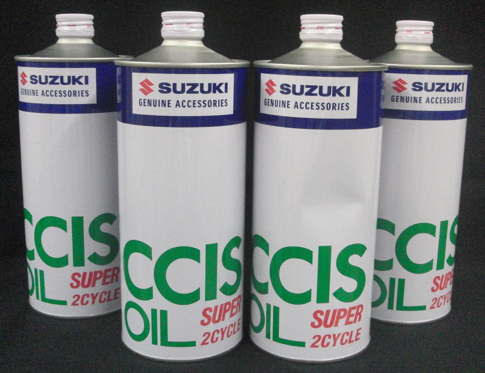訳あり スズキ CCISオイル (2サイクル) スーパー 1L 4缶セット - メルカリ