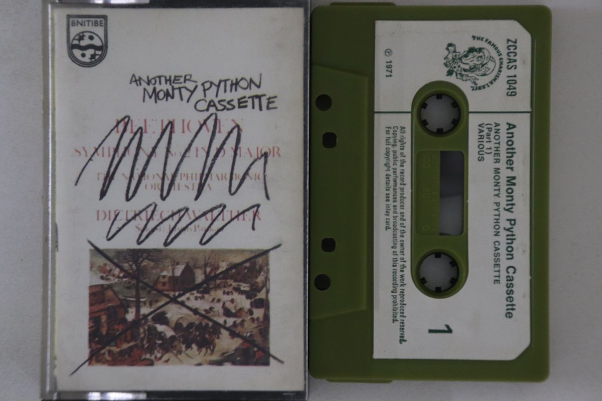 英Cassette Monty Python Another Monty Python Record ZCCAS1049 CHARISMA /00110 - メルカリ