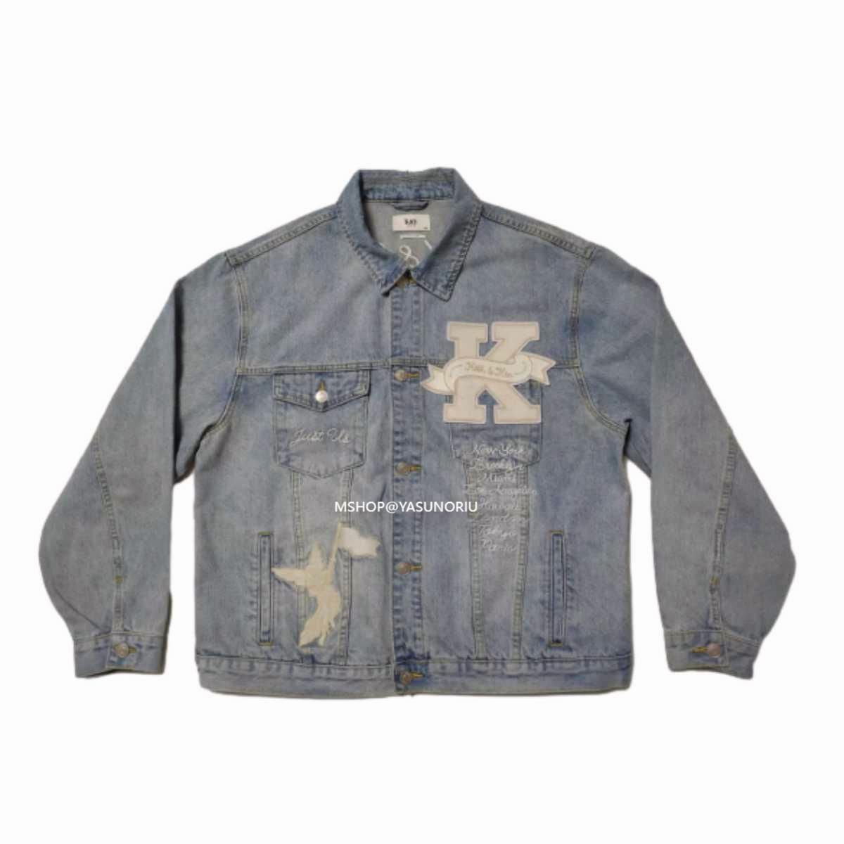 KITH Embroidered Denim Jacket XXL - メルカリ