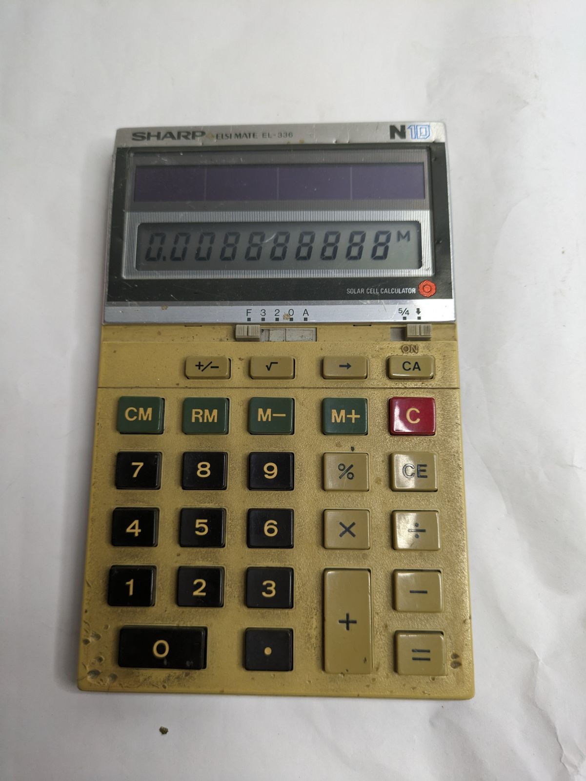 SHARP シャープ EL-336 電卓 - Shop C - メルカリ
