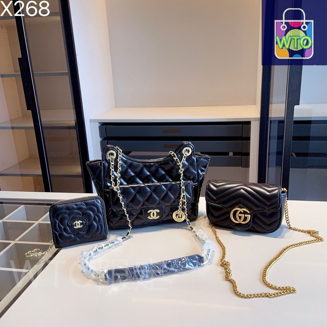 【今日特価】Chanel＆GUCCI X268 3点セット, ホボバッグ＆マーモントミニバッグ＆ウォレット, 超お得なセット！ [本日特価|新品未使用品]-WT0輸入 - メルカリ