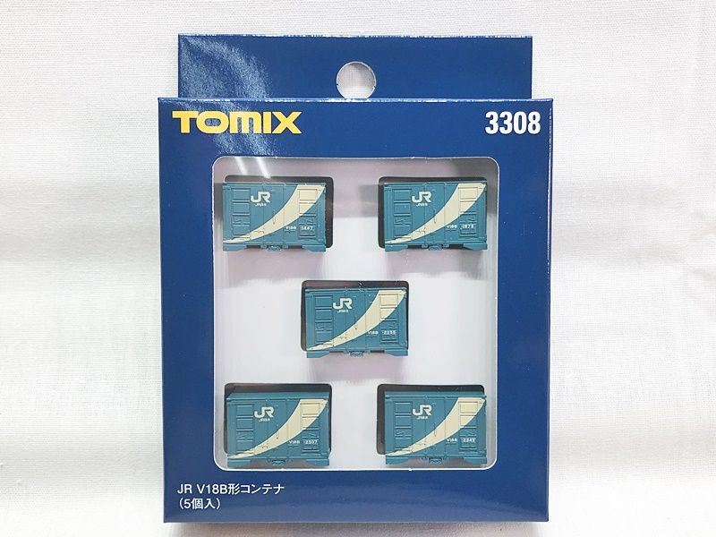 TOMIX V18B形コンテナ(5個入) Nゲージ 鉄道模型（新品 在庫品） - メルカリ
