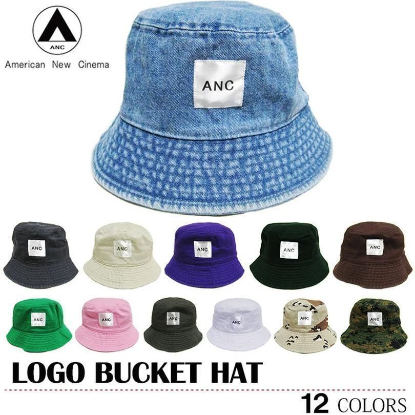 ANC AMERICAN NEW CINEMA アメリカンニューシネマ バケットハット BUCKET HAT ブラック ホワイト グリーン ...