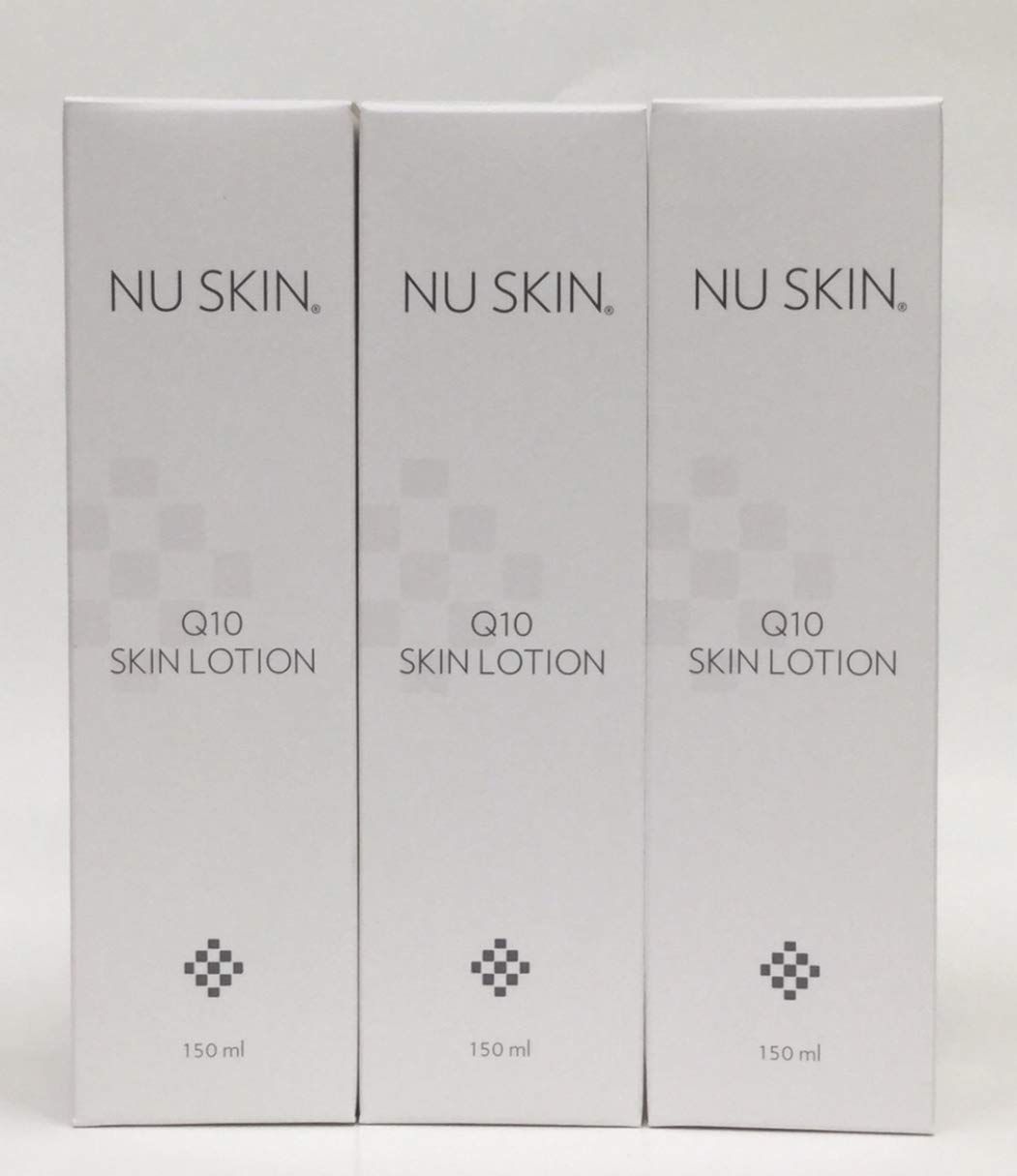 新品 Nu Skin ニュースキン Q10 スキン ローション | 150mL x 3 | すべての肌タイプ対応 | 化粧水 | コエンザイムQ10・ビタミンE・ビタミンC・ヒアルロン酸 Na ...
