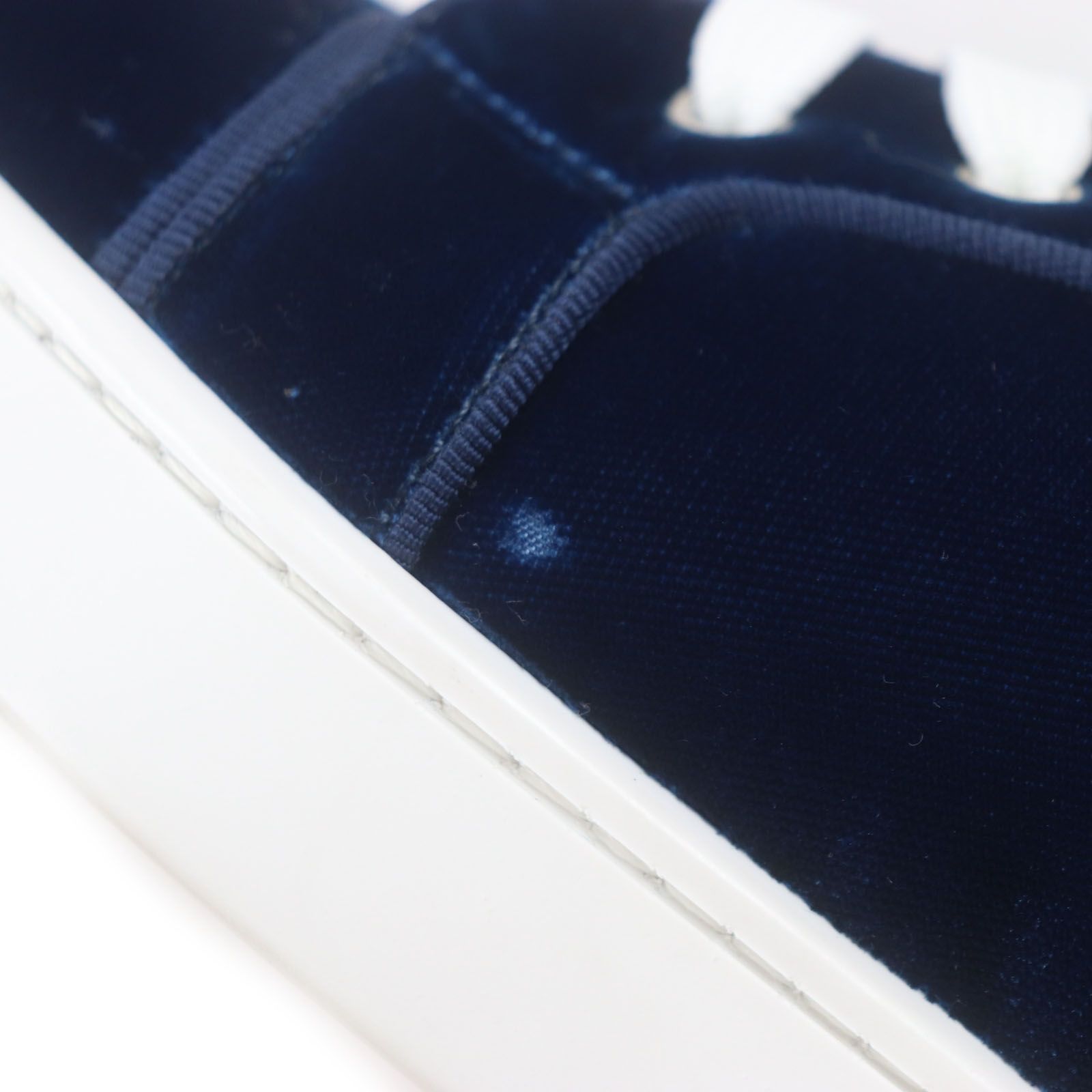 極美品▽クリスチャンルブタン LOUIS ORLATO FLAT ベルベット