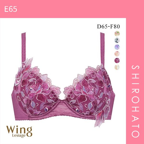 27％OFF【SHIROHATO公式】【正規品・新品】ウイング Wing レシアージュ Lesiage 23AW 2860シリーズ ブラジャー DEF 単品｜E65 - メルカリ