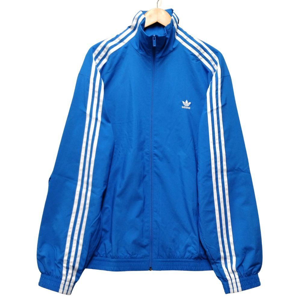 ADIDAS アディダス 品番 IV9337 レディース ADILENIUM オーバーサイズ トラックトップ ジャージ ブルー サイズ ...