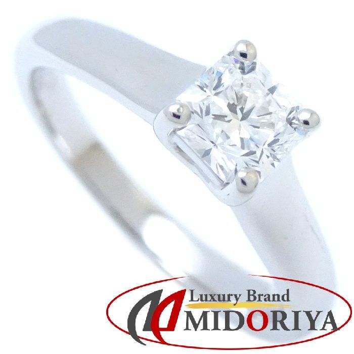 ティファニー TIFFANY&Co. ルシダ ダイヤモンド リング 指輪 10号 一粒ダイヤモンド0.43ct E.VVS2 Pt950プラチナ / 199997【中古】【BJ ...
