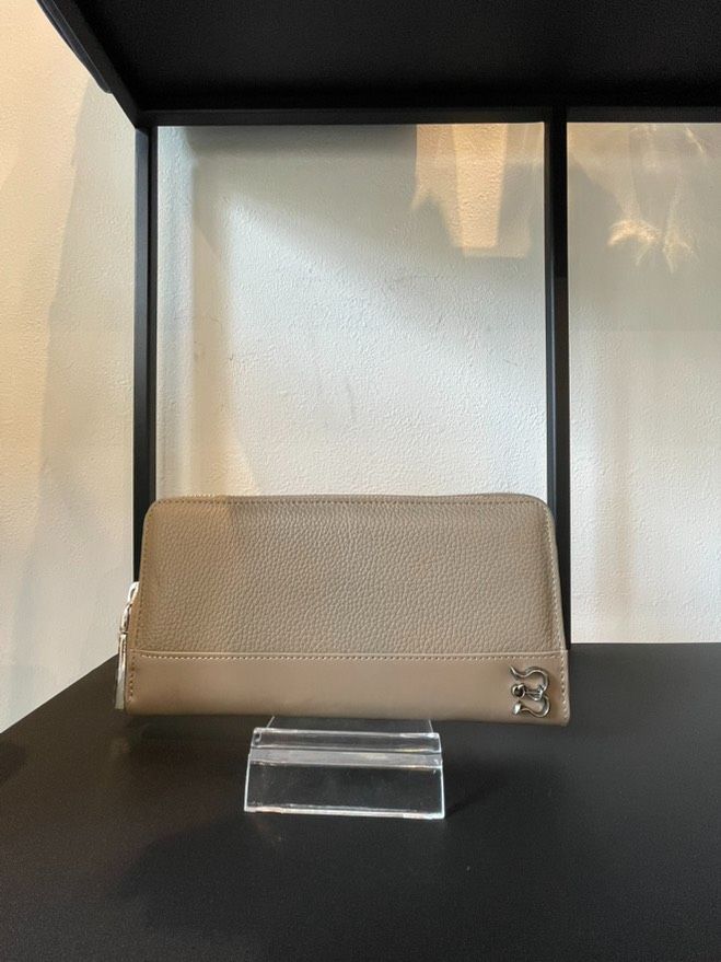 バジョルゴ BajoLugo 長財布 コンビレザーラウンドウォレット BG-371 （SAMPLE商品） - メルカリ