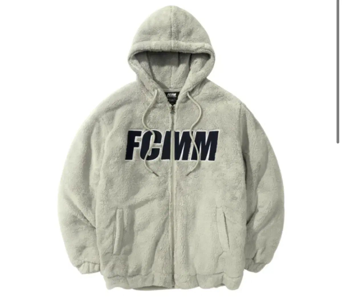 FCMM フリース フード付き ジップアップパーカー M - メルカリ