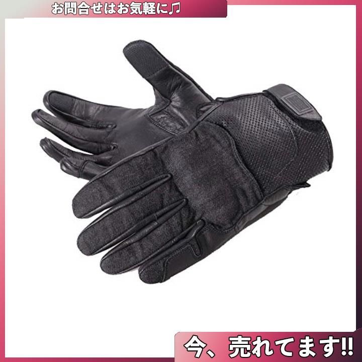 大人気!! デグナーDEGNER レザーデニムコンビグローブLEATHER DENIM COMBINATION GLOVE ブラックブラック XL TG-54 - 10月限定クーポン有 ...