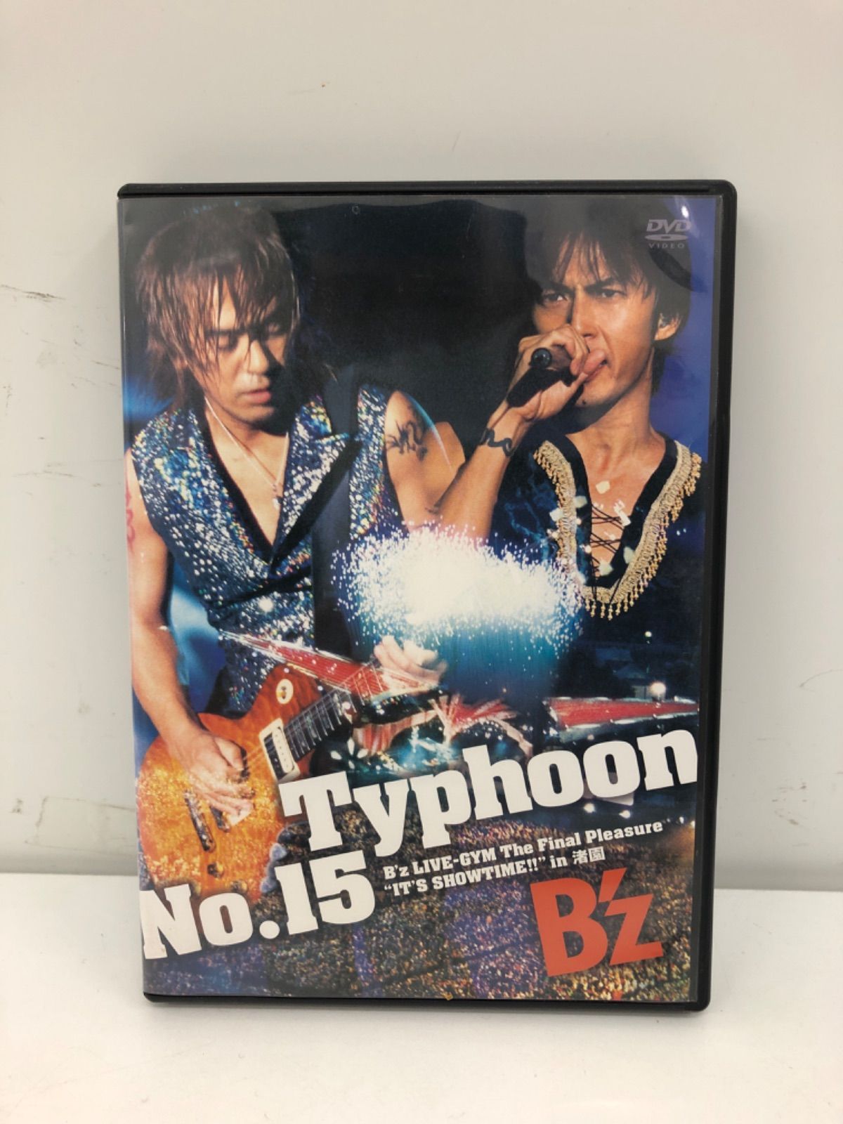 B'z ライブDVD 2枚組 2003年9/20,21 公演 Typhoon No.15 B'z LIVE-GYM The Final Pleasure "IT'S SHOWTIME ...