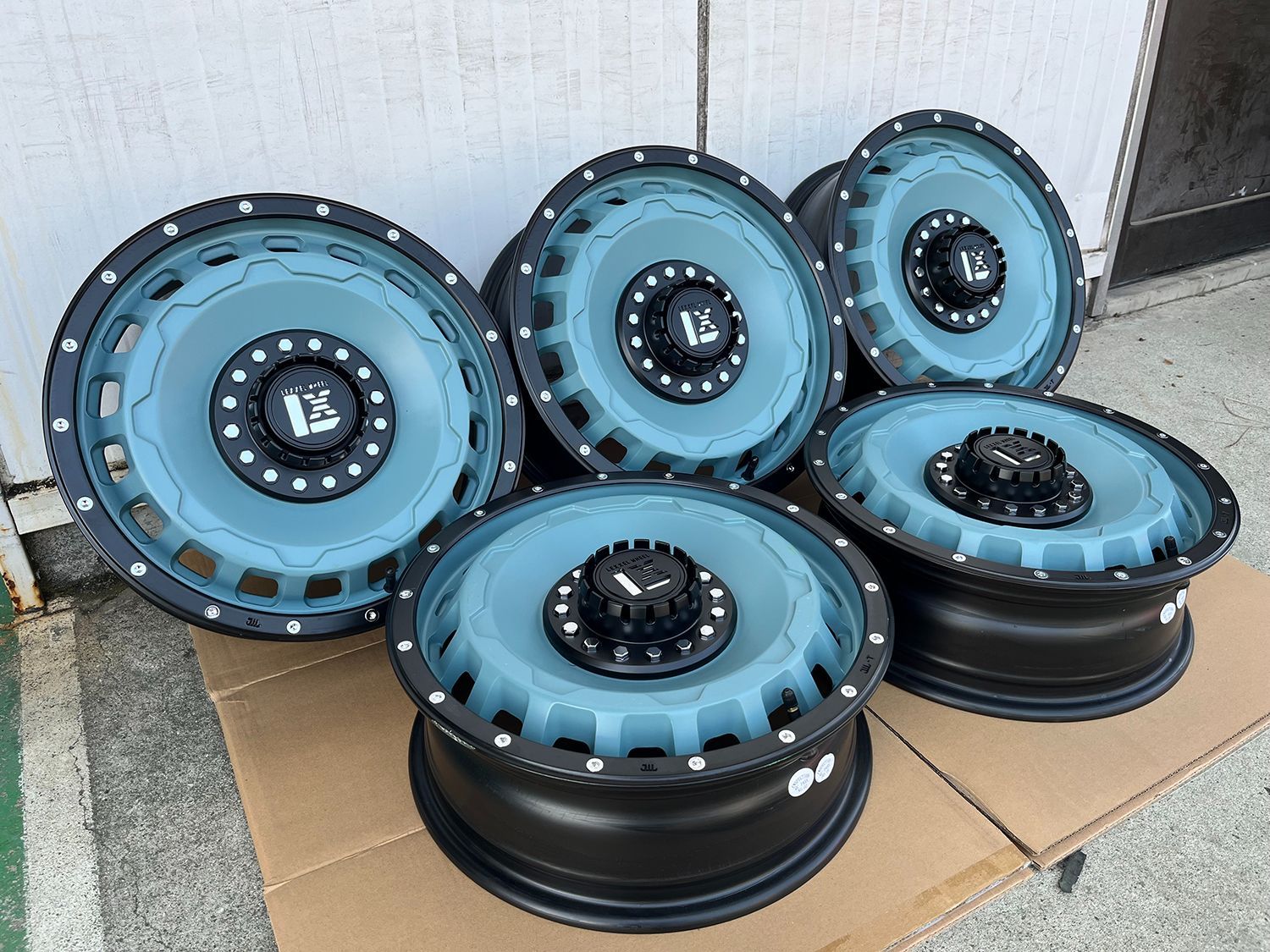 即納！格安販売！残り数台分！ジムニー専用 新品 ホイールのみ 5本セット LEXXEL レクセル WHEEL ホイール SwaGGer スワッ ...