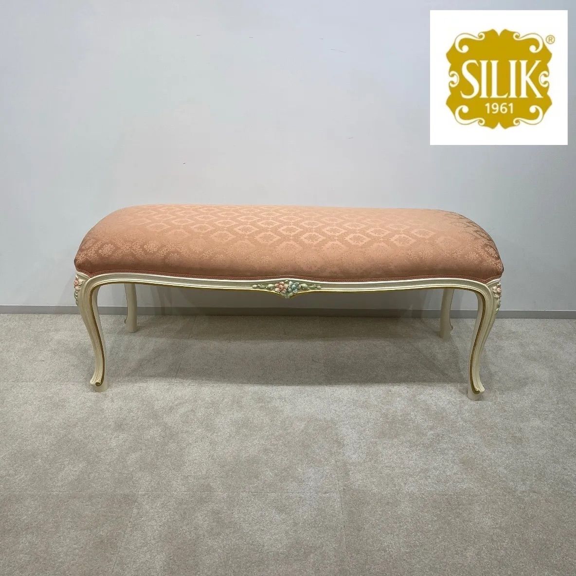 SILIK ベンチ OLIMPIA SILIK純正 オリジナル生地 張替え済み ロココ - メルカリ