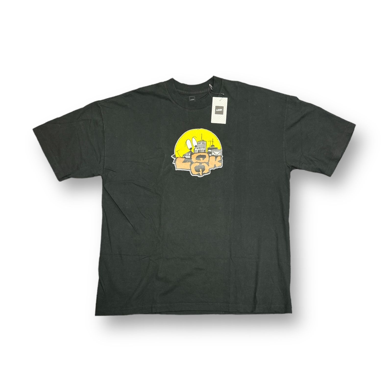 定価9900円 LQQK STUDIO LQQK CITYSCAPE SHORTSLEEVE TEE ルックシティエスケープTシャツ ルック ...