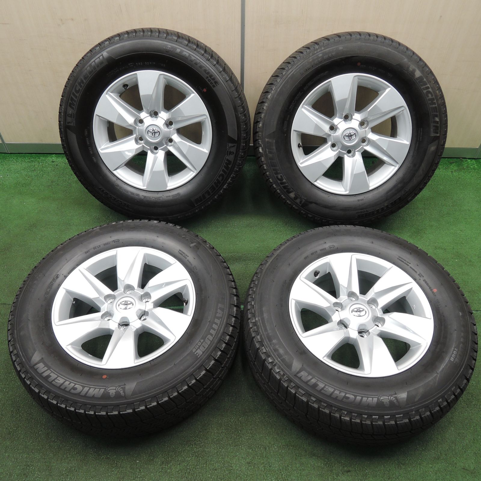 *送料無料* 新車外し★トヨタ 150系 ランクル プラド 純正 265/65R17 ミシュラン LATITUDE TOUR 17インチ PCD139.7/6H★4031306TNノ - メルカリ