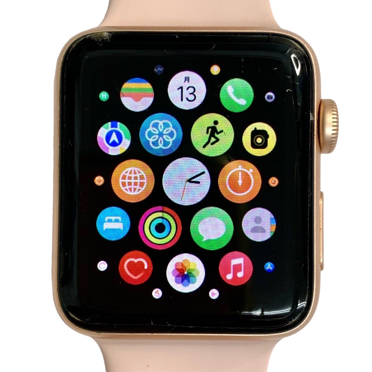 【美品⭐️アップル ウォッチ】 シリーズ 3 (GPS) 42MM Apple Watch SERIES 3 ケースH42×W36.5mm ...