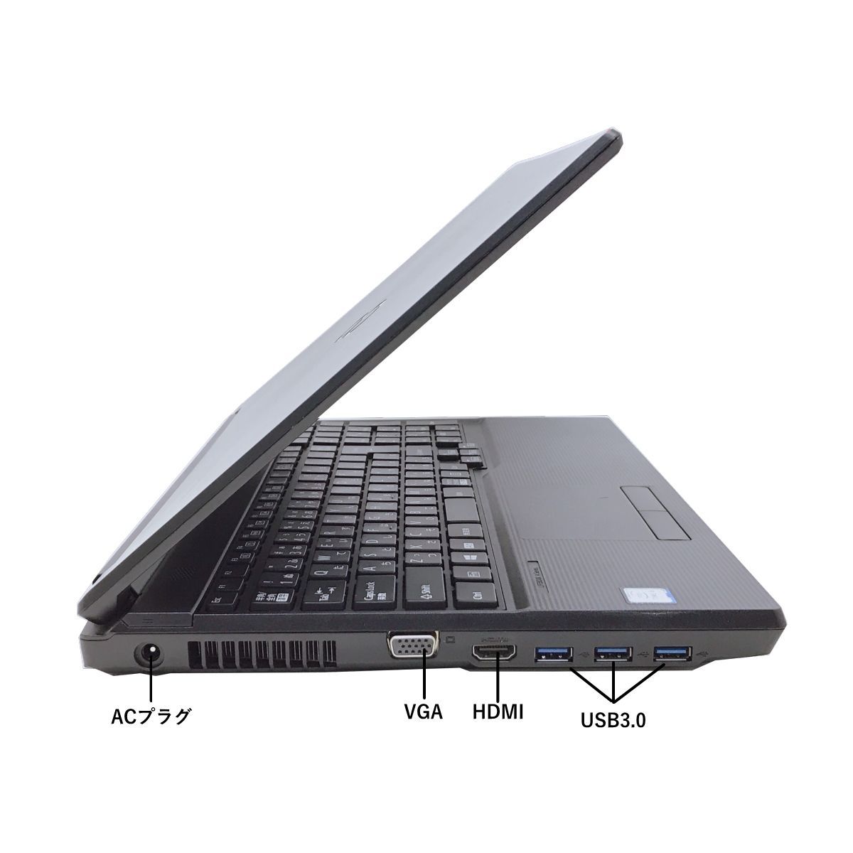 【オープン特価品】fujitsu A577/S i5-7200U メモリ16GB SSD512GB MULTI 15.6 FullHD液晶 ...