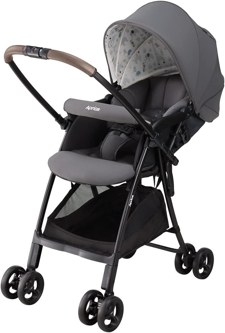 【新品・未開封品】 Aprica(アップリカ) A型ベビーカー カルーンエアーメッシュ AB 1か月～36か月まで 軽量 両対面 (グレー ...
