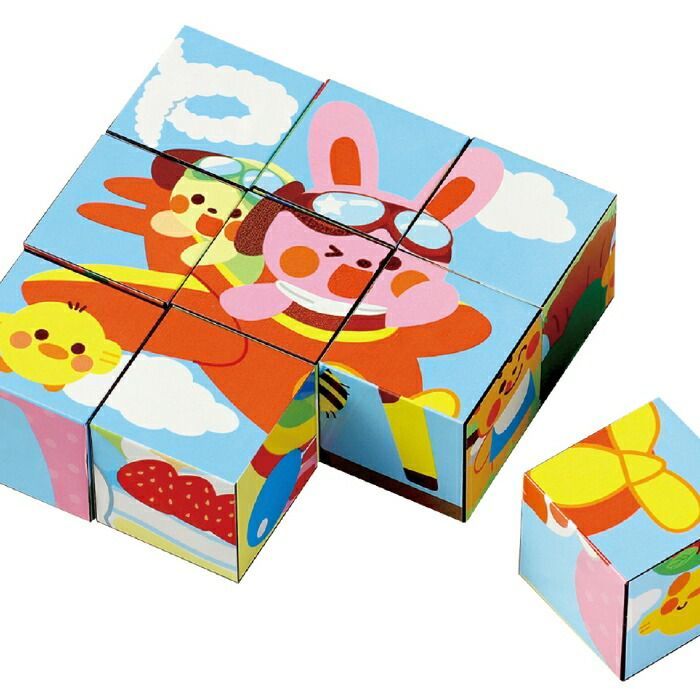 アニマルキューブパズル 011794(117942) 玩具 知育 玩具 おもちゃ ホビー キッズトイ 教材 図工 学童 アーテック - メルカリ