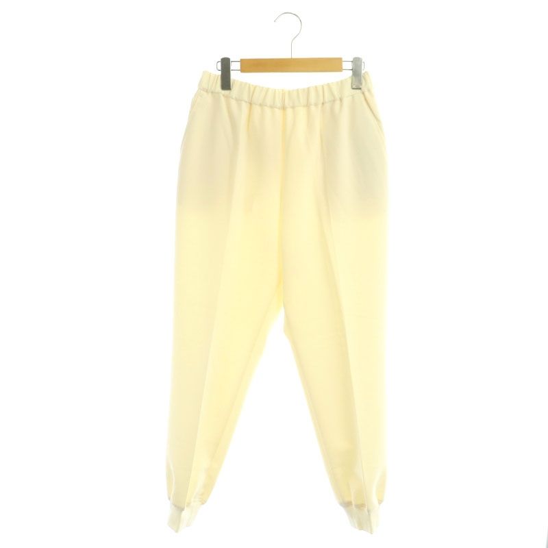 フレームワーク Framework 22SS ダブルクロスジョガーパンツ イージー テーパード 40 アイボリー /NR OS - メルカリ