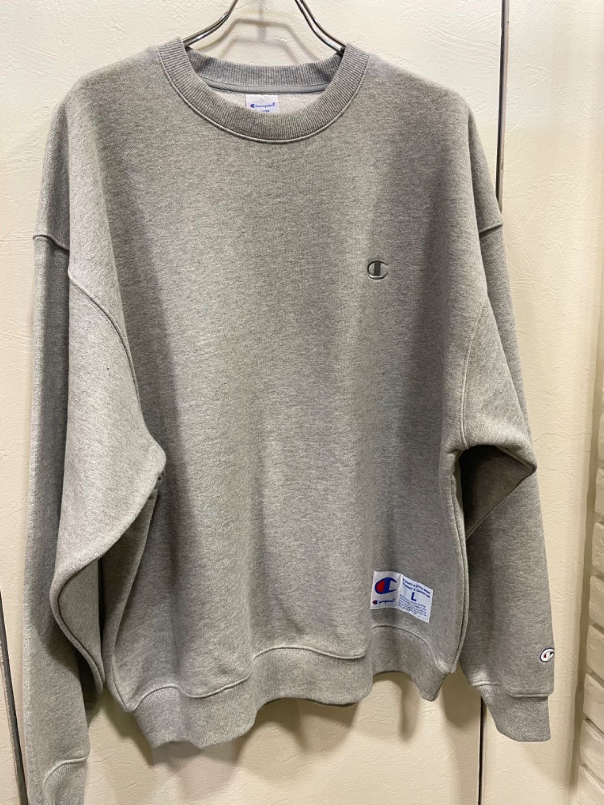 チャンピオンchampion クルーネックスウェット C3-Y034 /ユニセックス /XL グレー - メルカリ