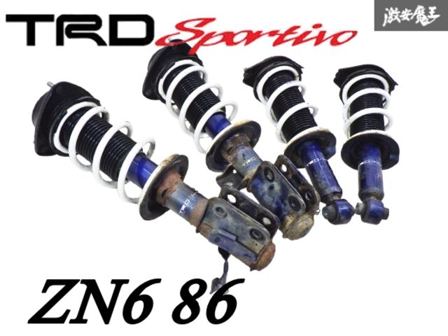 TRD Sportivo スポルティーボ ZN6 86 サスペンション サス ショック 48530-ZN610 48510-ZN610 48520-ZN610 1台分 ZC6 BRZ 即納 棚 ...