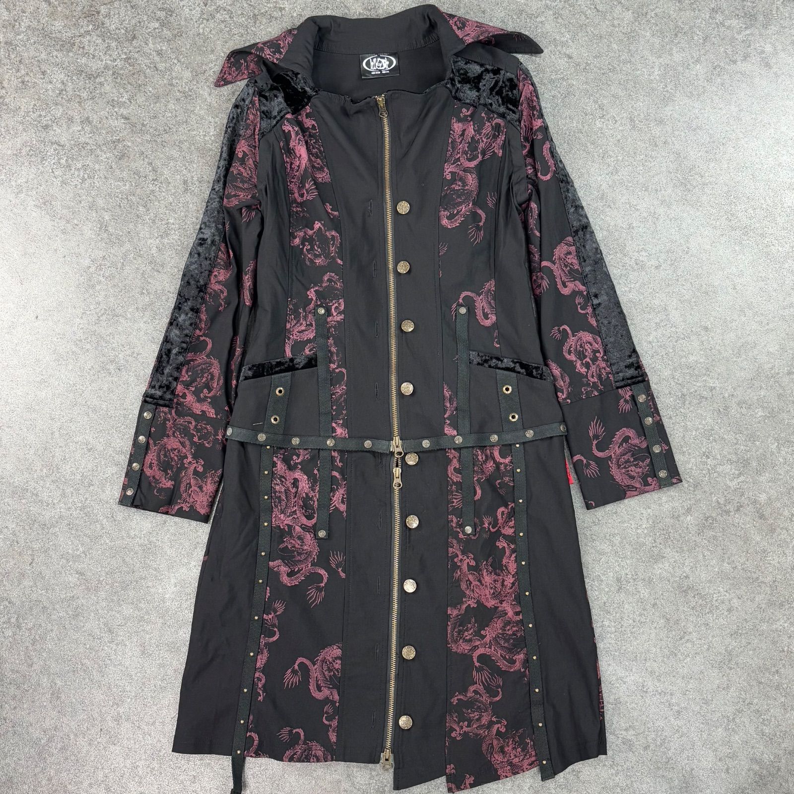 Good Condition hikozoh OZZ ON Jacket Coat China Full Zlp 美品 オッズオン オズオン ...