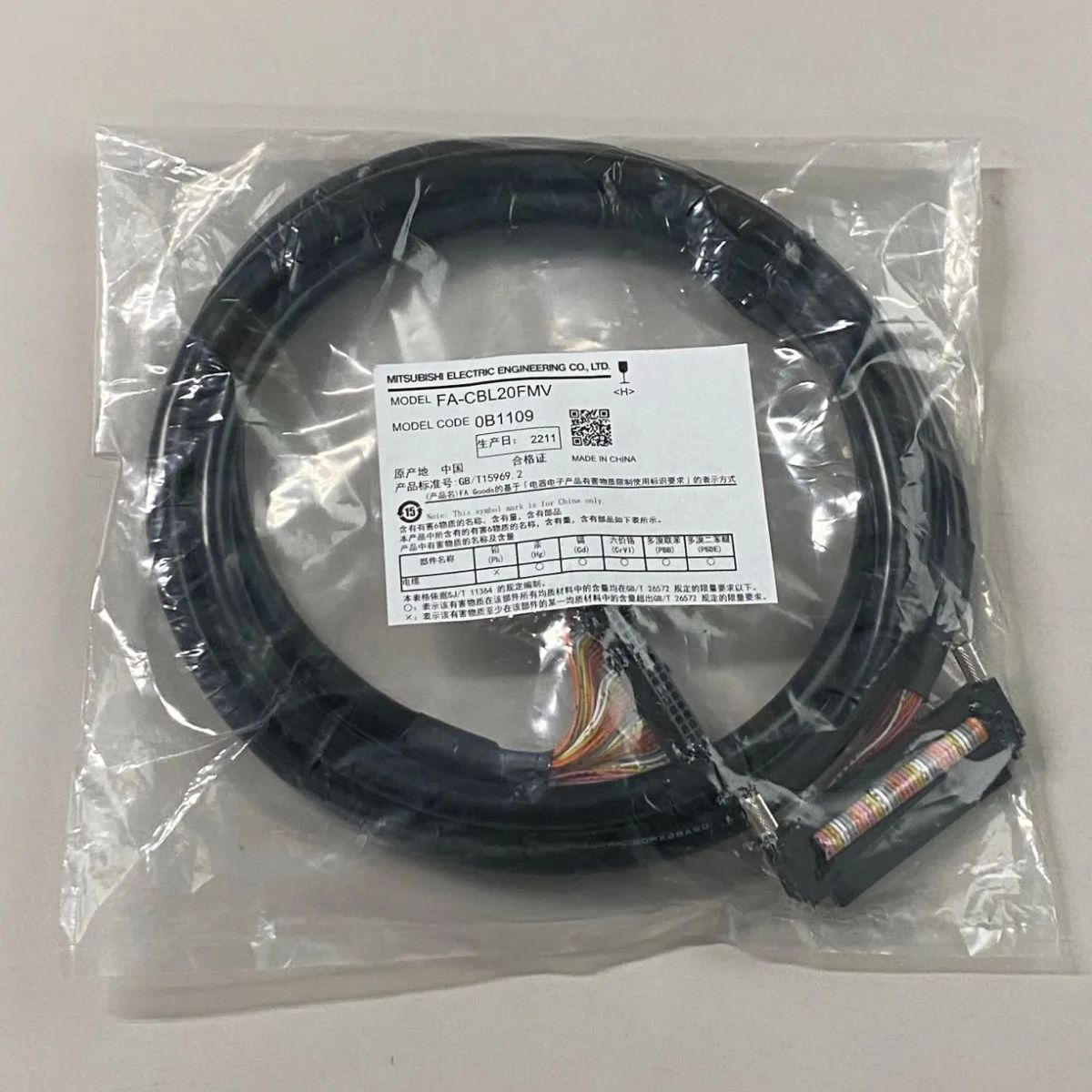 【新品】三菱電機 端子台交換ﾕﾆｯﾄ間ｹｰﾌﾞﾙ FA-CBL20FMV - メルカリ