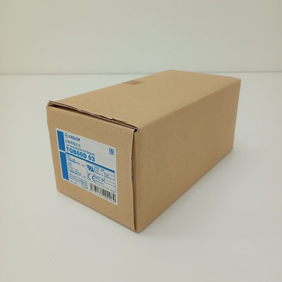 端子台 TQB60D03 春日電機 - 制御機器のNDストア - メルカリ