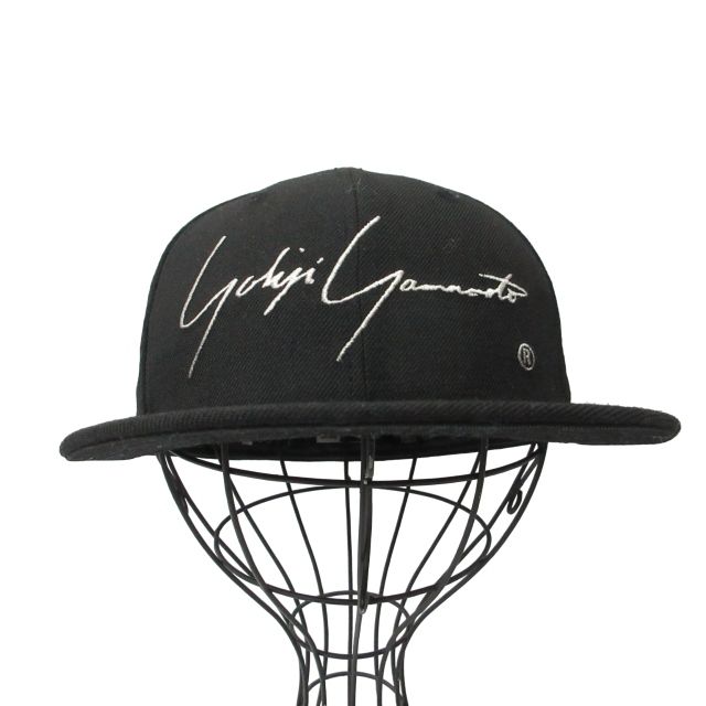 ヨウジヤマモト YOHJI YAMAMOTO ×ニューエラ NEWERA コラボ 59FIFTY キャップ 帽子 ロゴ刺? HW-H40 ...