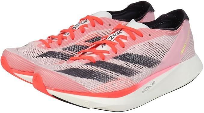 アディダス（adidas） ランニングシューズ アディゼロタクミセン10 ピンク ID3629 スニーカー 軽量 レース用ランニング ...