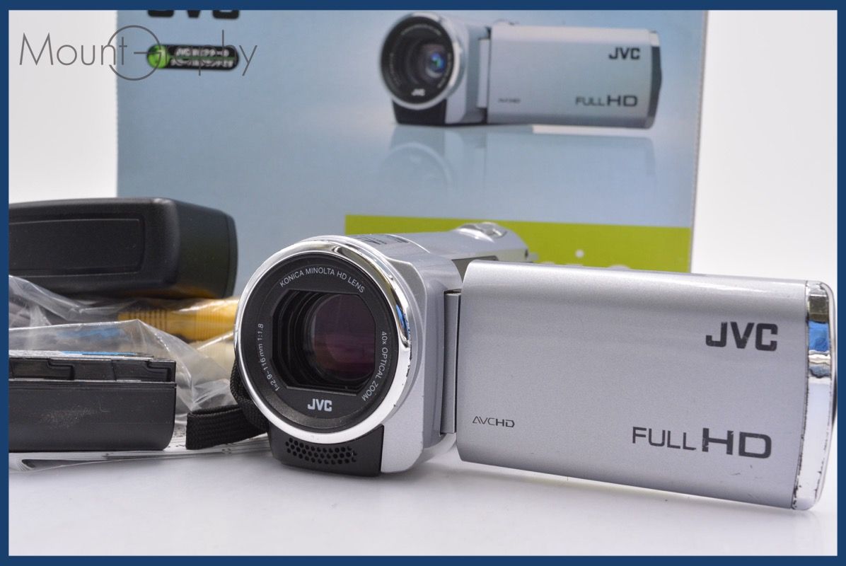 ★極上美品★ ビクター JVC Everio GZ-E100 40x 元箱、バッテリー、取扱説明書付属 ★完動★同梱可 #yk3022 - メルカリ