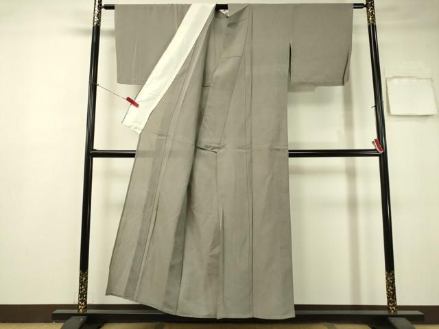 平和屋着物▽本塩沢 単衣 切嵌吉祥文 正絹 逸品 CAAU3847xi