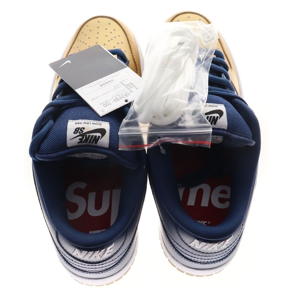 NIKE SB (ナイキエスビー) ×SUPREME DUNK LOW OG QS METALLIC NIKE SB (ナイキエスビー) ×SUPREME DUNK LOW OG QS METALLIC