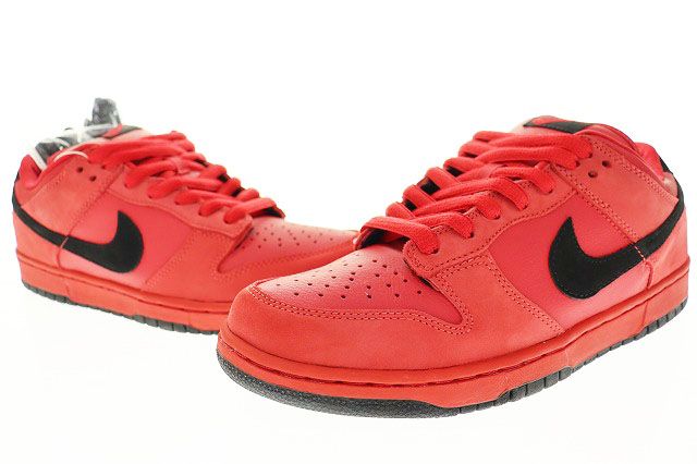 ナイキ NIKE DUNK LOW PRO SB PURE BLOOD 2003 28.5cm RED DEVIL 304292-601 ...