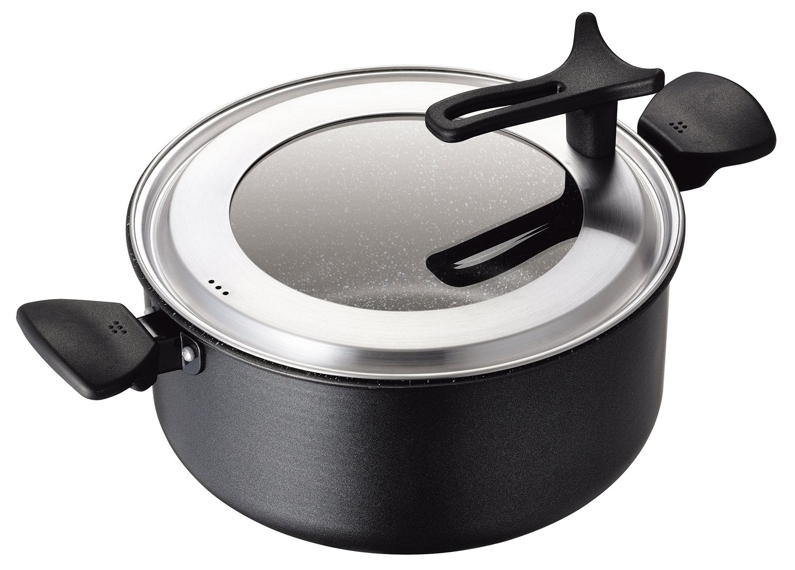 【在庫処分】軽量 両手鍋 26cm 軽い ガス火 IH対応 蓋付き KAI PFOA PFOS フリー 貝印 KHS DW5646 - メルカリ