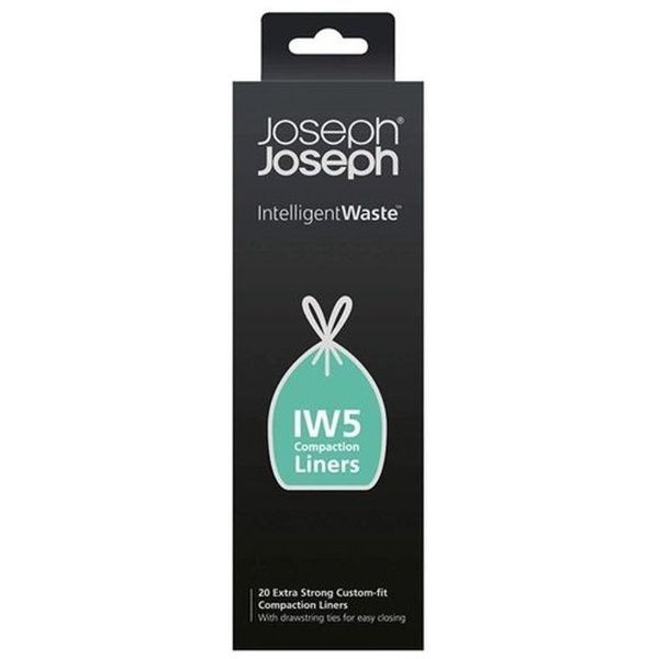 Joseph Joseph｜ジョセフジョセフ ごみ袋（IW5クラッシュボックス20L用） 20枚入り 白半透明 30029 - メルカリ