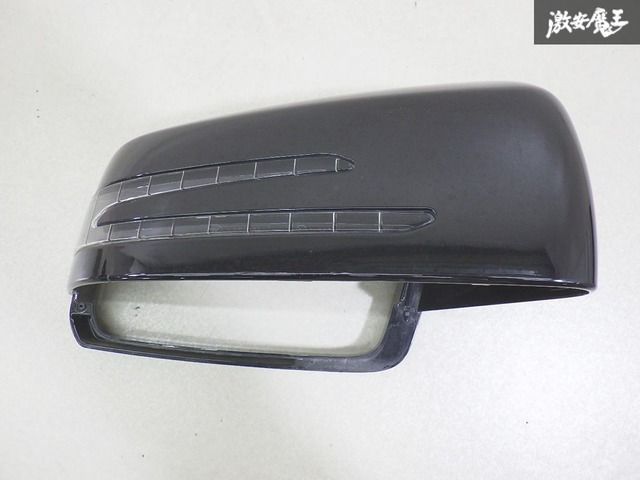 【点灯OK! ストア出品】 メルセデスベンツ 純正 W212 Eクラス ウィンカー ドアミラー カバー 片側のみ 黒系ソリッド ...