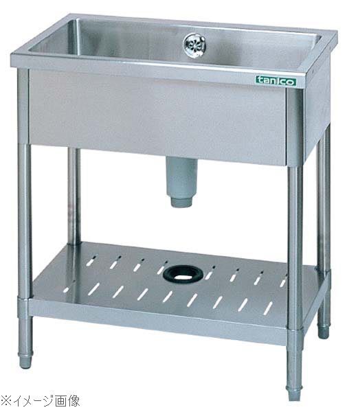 【新品】18-0（ステンレス） 一槽シンク（バックガード無）TX－1S－90NB - メルカリ