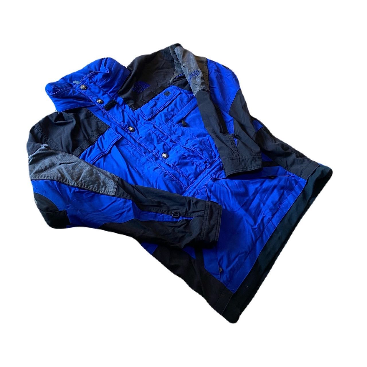 THE NORTH FACE STEEP TECH NYLON JACKET BLUE - メルカリ