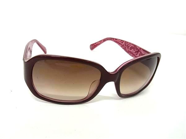 COACH コーチ SHARON(S700A) BURGUNDY サングラス メガネ 眼鏡