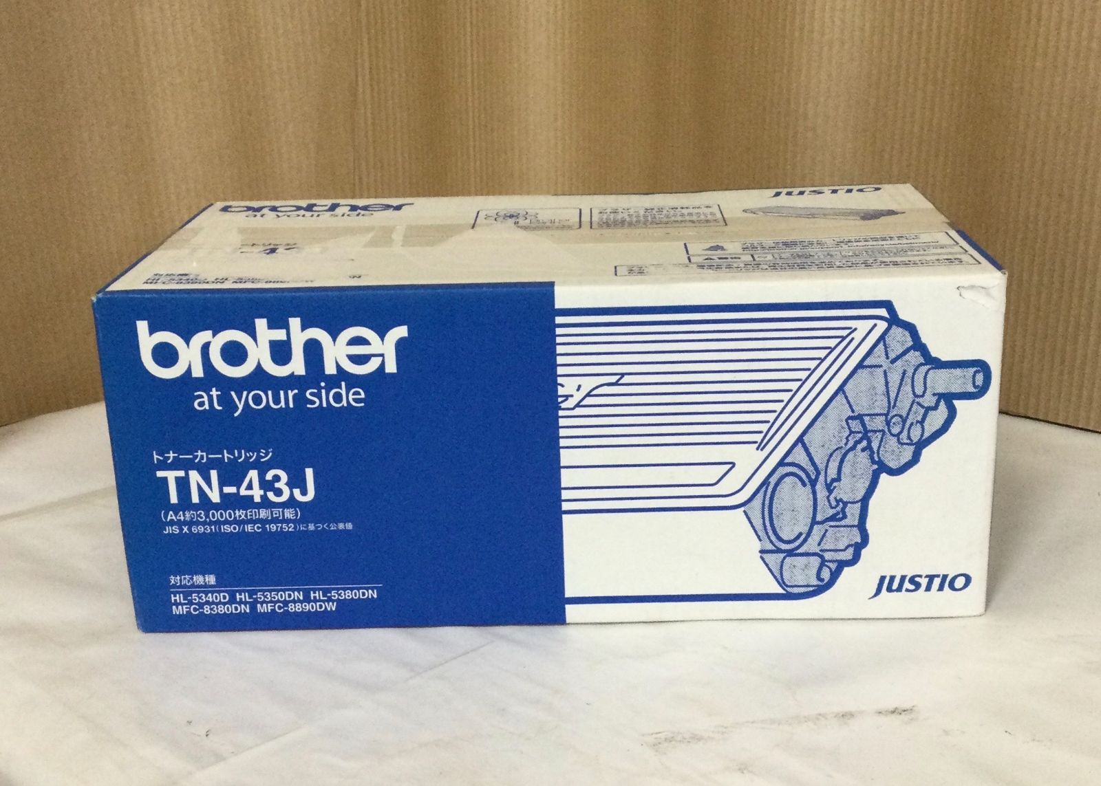 ブラザー 純正 トナー TN-43J - メルカリ