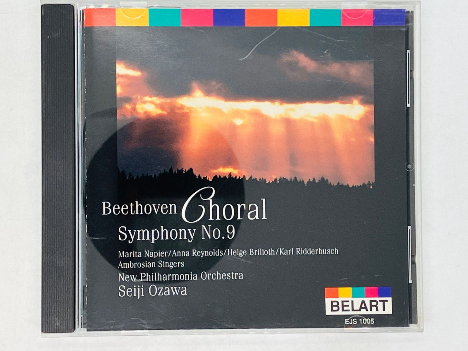 CD BEETHOVEN SYMPHONY NO.9 CHORAL / SEIJI OZAWA / ベートーヴェン 小澤征爾 BELART Z44 - メルカリ