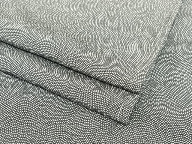 平和屋着物○江戸小紋 枝葉文 鮫小紋柄 正絹 逸品 DAAZ7508ud 平和屋