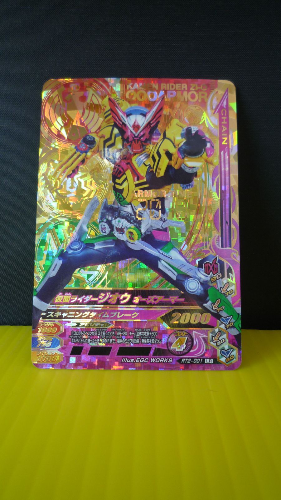 375 仮面ライダージオウ オーズアーマー RT2-001 LR - メルカリ